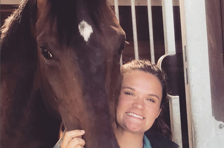 Success in Germany: Kendall Cox Mixes Love of Horses with Internship ...